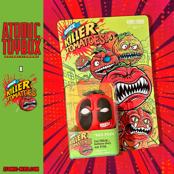 Attack of the Killer Tomatoes - "Red Fool" Inaction Figure – ATOMIC-NERD