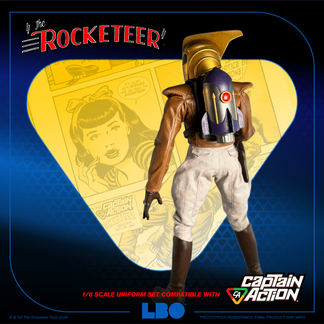 The Rocketeer 1/6 Scale Uniform Set – Compatible with Captain Action ...