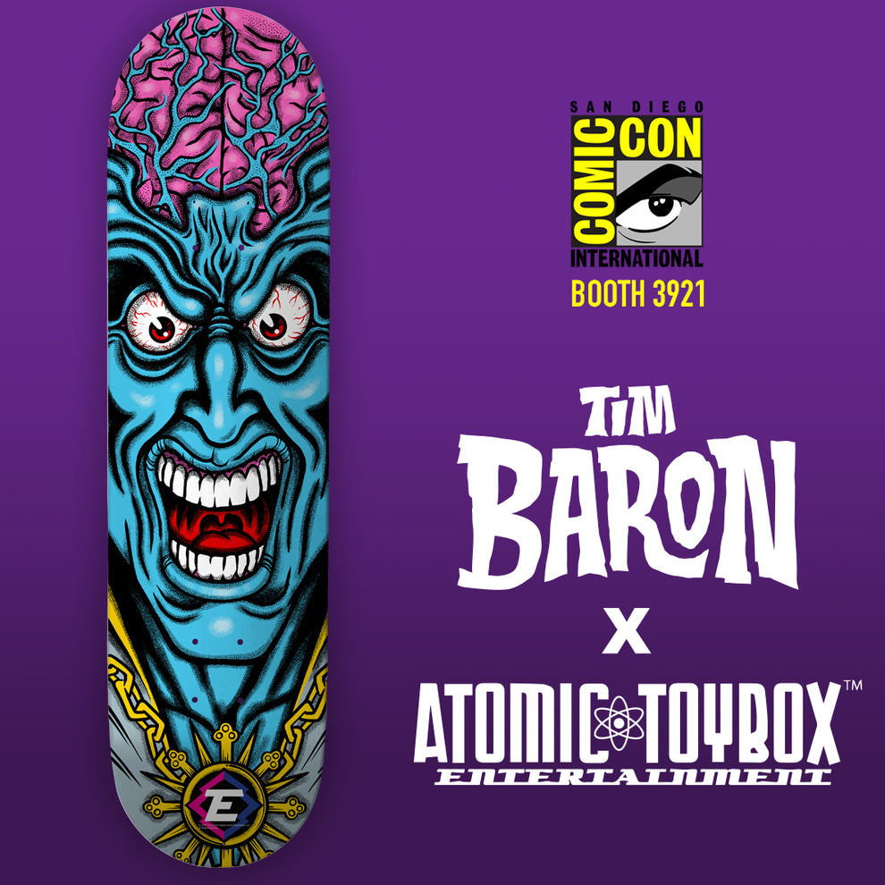 Dr. Evil Skate Deck by Tim Baron! – ATOMIC-NERD