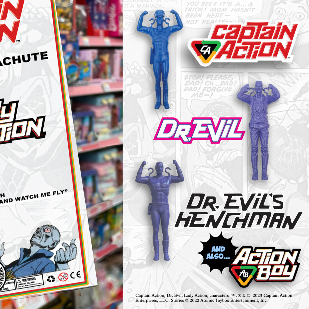 Captain Action Super Hero Parachute – Atomic Nerd