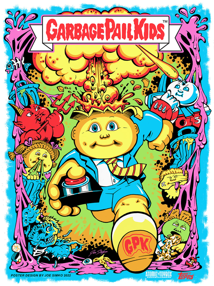 Garbage Pail Kids - Limited Edition Black Light Posters Signed and Num ...